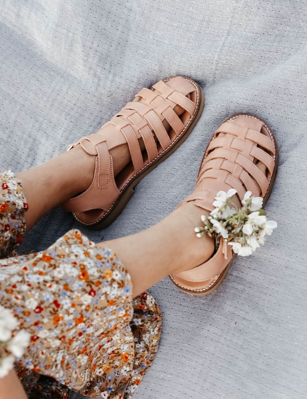 Braided Sandal - Soft pink – Petit Nord GLOBAL