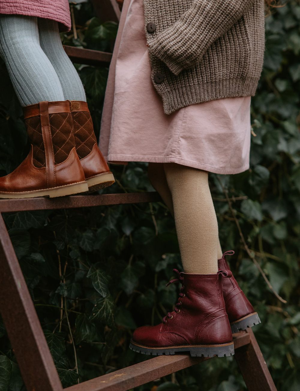 Lace-up Boot - Plum – Petit Nord GLOBAL