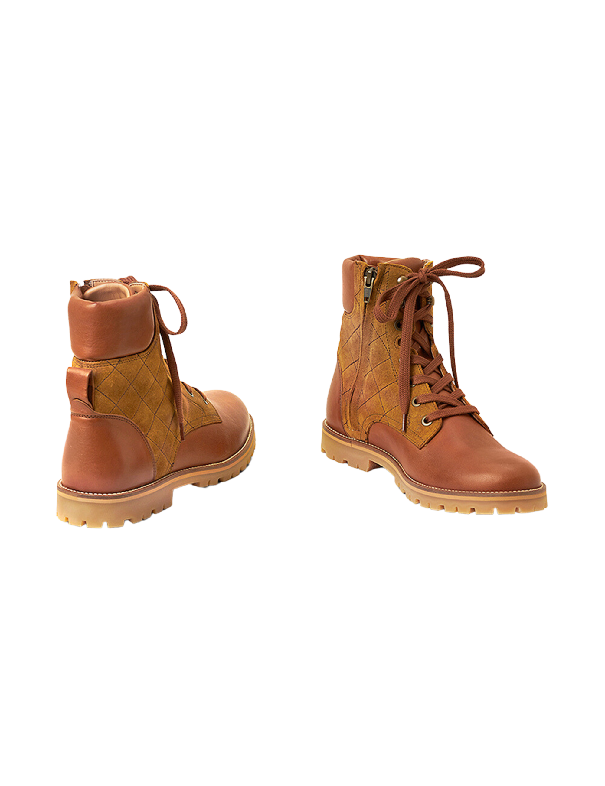 Quilted Saga Boot - Amber suede – Petit Nord GLOBAL