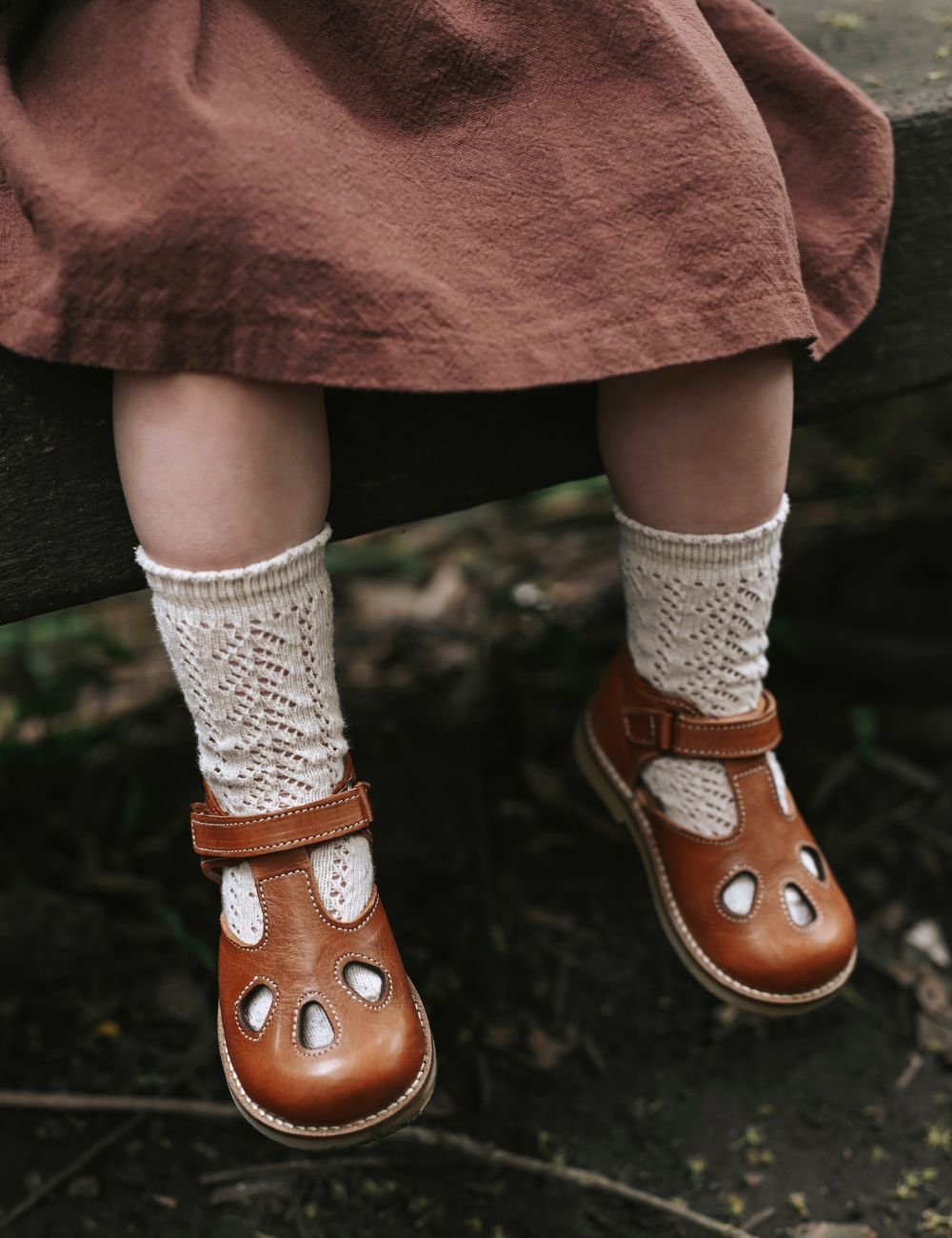 T-Bar Sandal - Cognac – Petit Nord GLOBAL