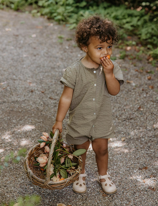 T-Bar Sandal - Cognac – Petit Nord GLOBAL