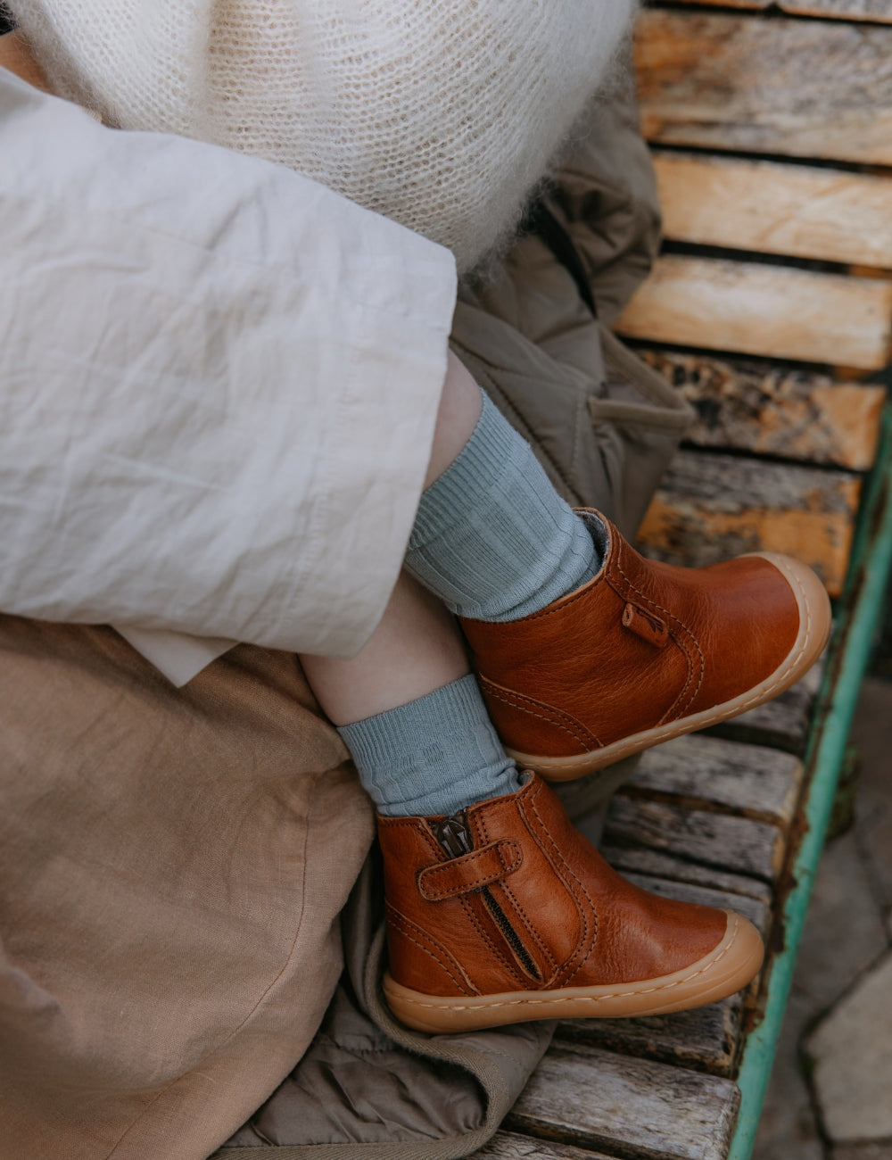 Toasty Bootie - Cognac – Petit Nord GLOBAL